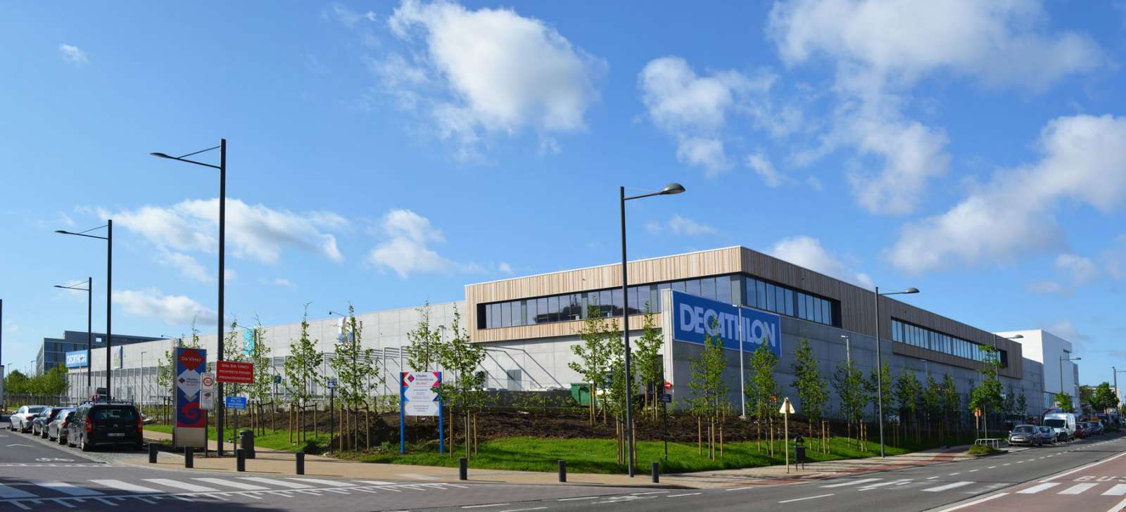 DECATHLON, commercial complex in greater Brussels, BE — AWAA